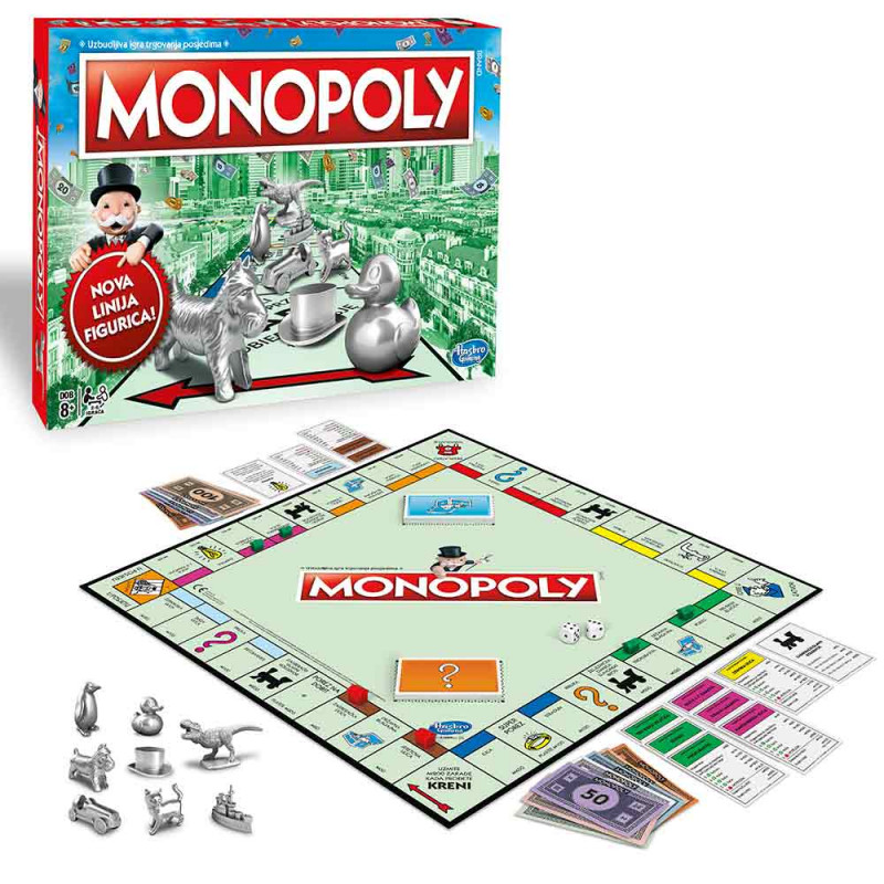 Monopoly Classic društvena igra C1009266 | Dexy Co online trgovina